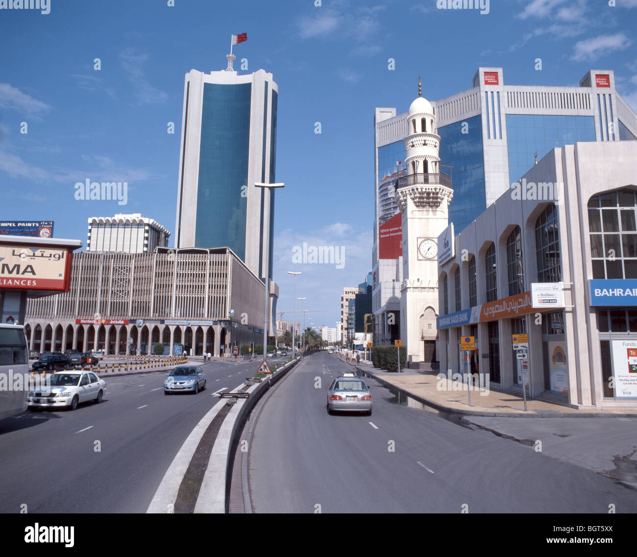 Business District and City Centre, Government Avenue, Al Manamah ...