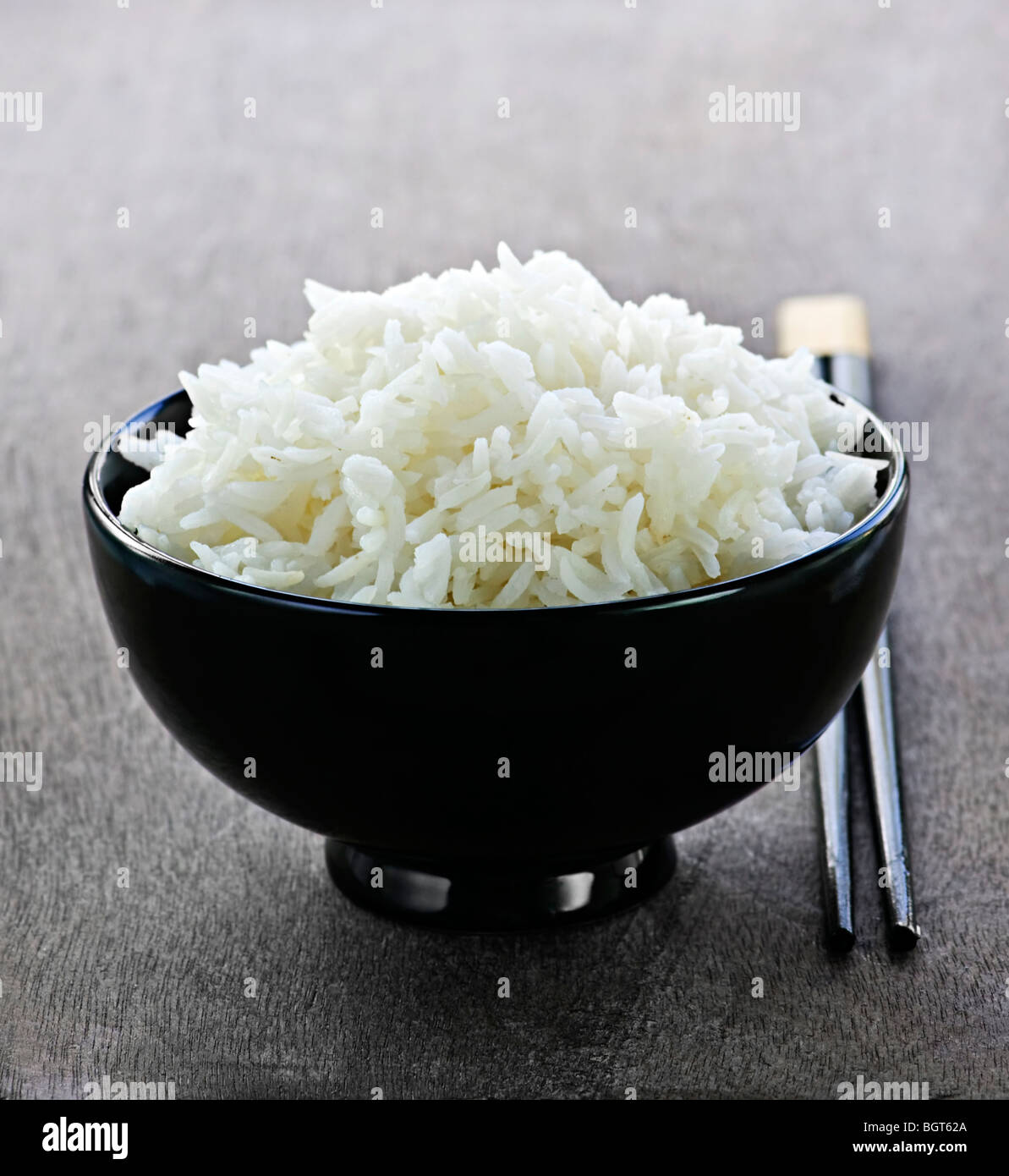 Dish basmati rice chopsticks hi-res stock photography and images - Alamy