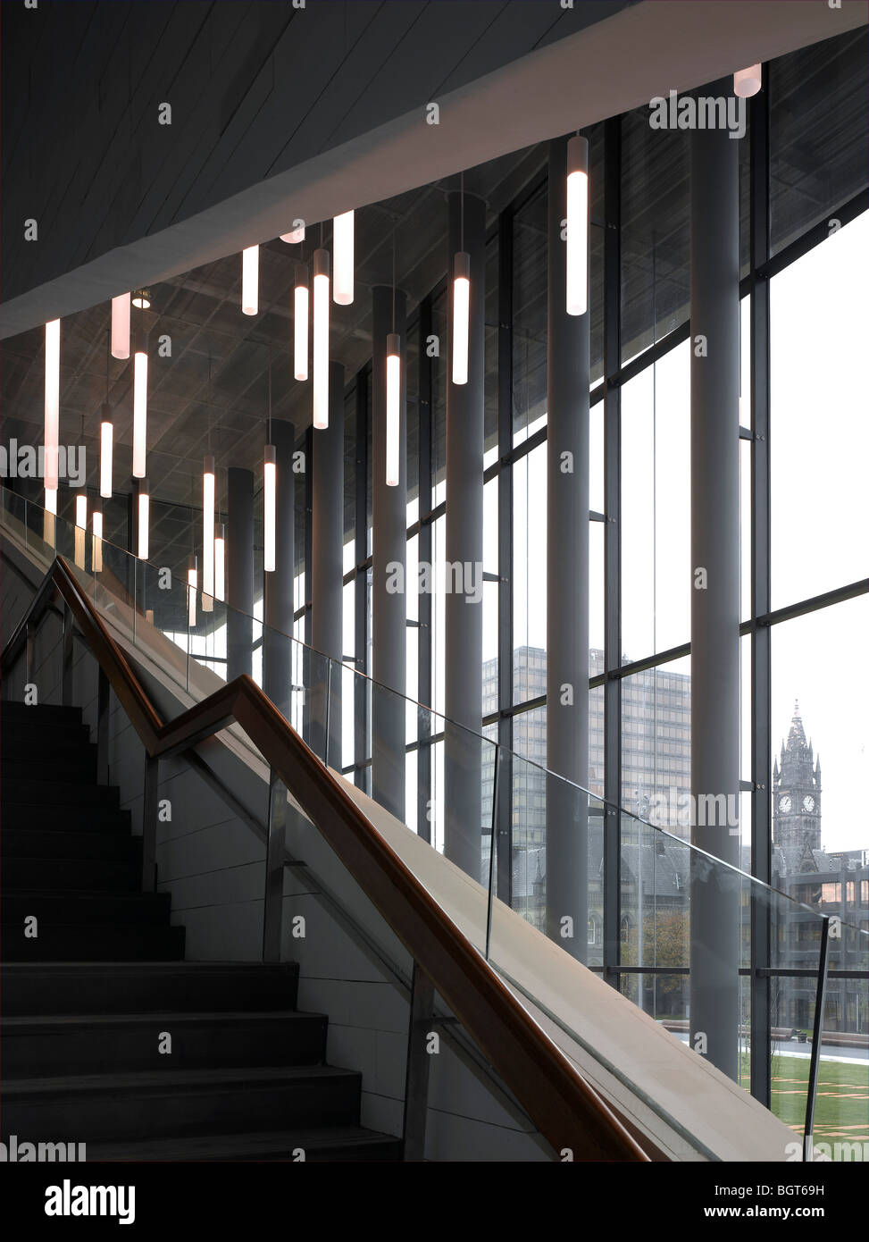 mima middlesbrough institute of modern art - main atrium Stock Photo ...