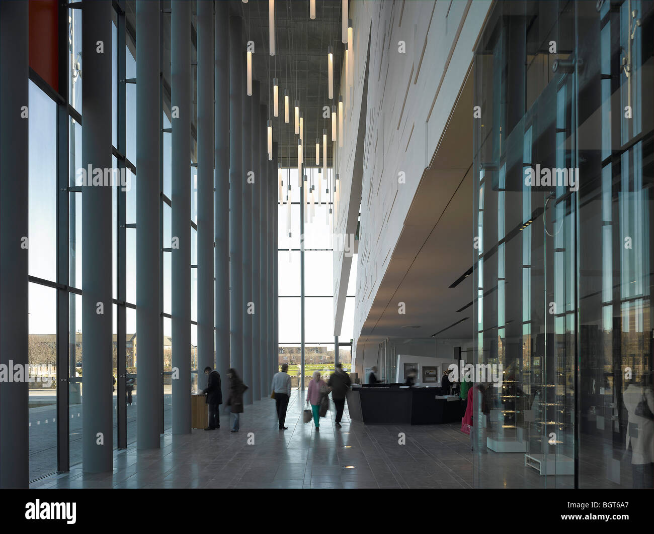 mima middlesbrough institute of modern art - main atrium Stock Photo ...