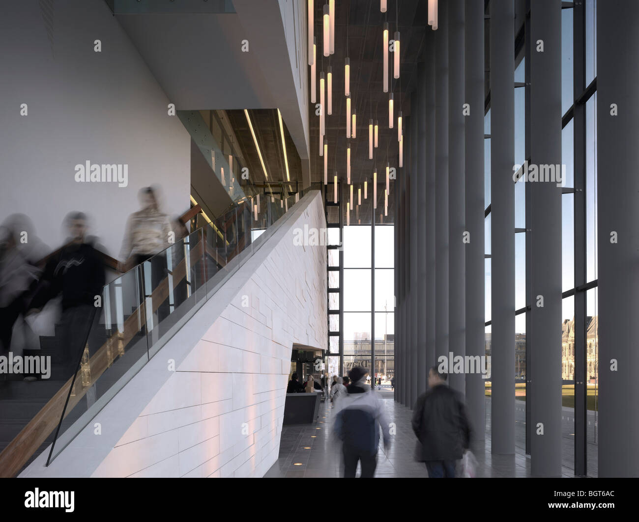 mima middlesbrough institute of modern art - main atrium Stock Photo ...