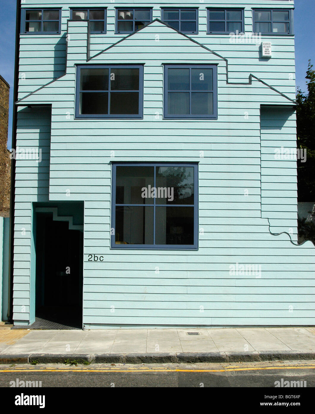 FAT HOUSE, LONDON, UNITED KINGDOM, FAT ARCHITECTS Stock Photo - Alamy