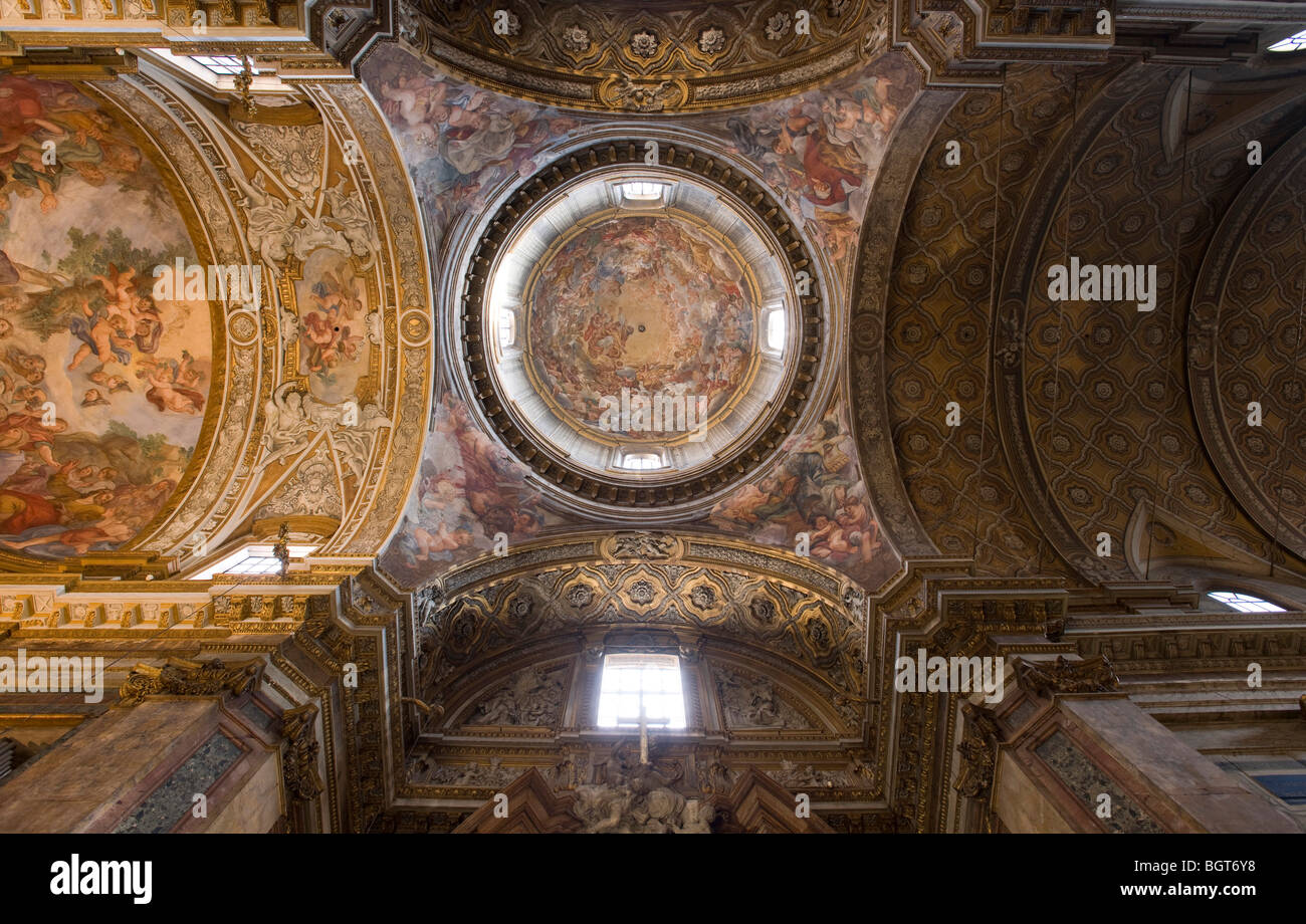st. andrea delle fratte, rome, ceiling Stock Photo - Alamy