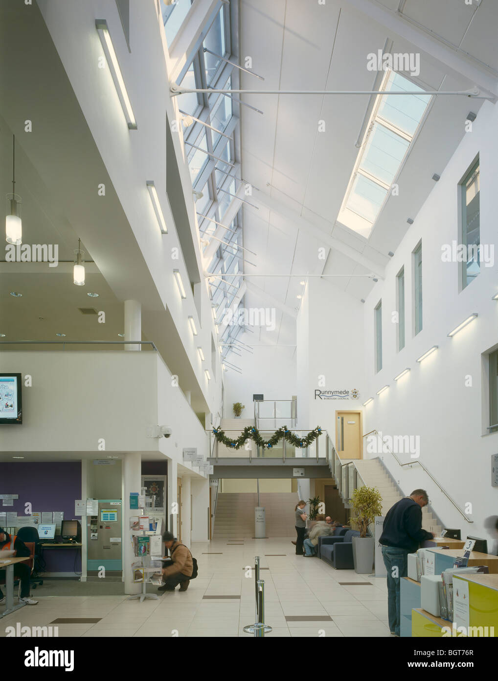 RUNNYMEDE CIVIC CENTRE, ADDLESTONE, UNITED KINGDOM, FEILDEN CLEGG ...