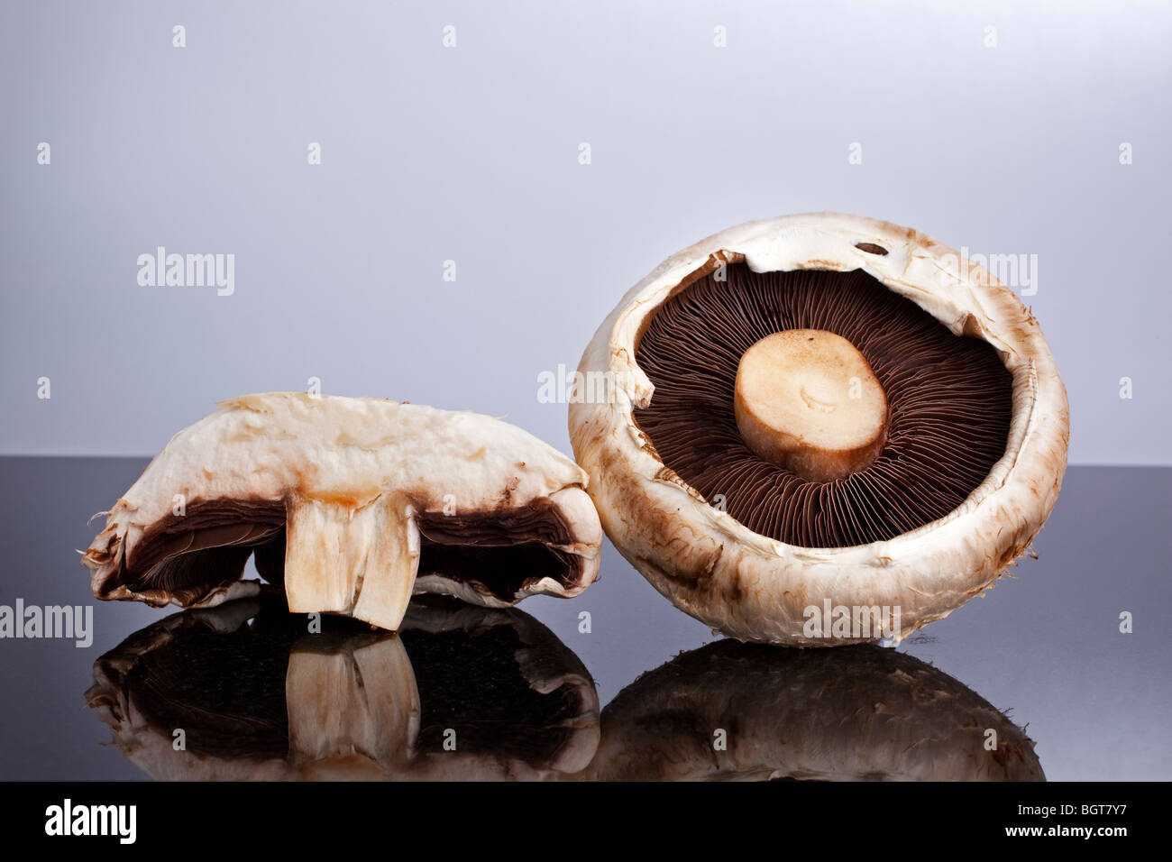 Cut the mushroom hi-res stock photography and images - Alamy