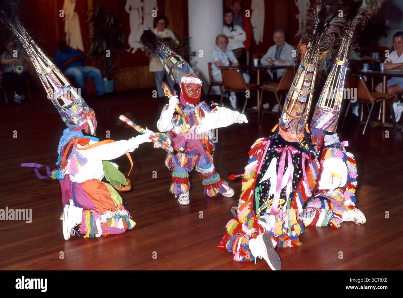 Gombey dance troupe, Smith's Parish, Bermuda Stock Photo - Alamy