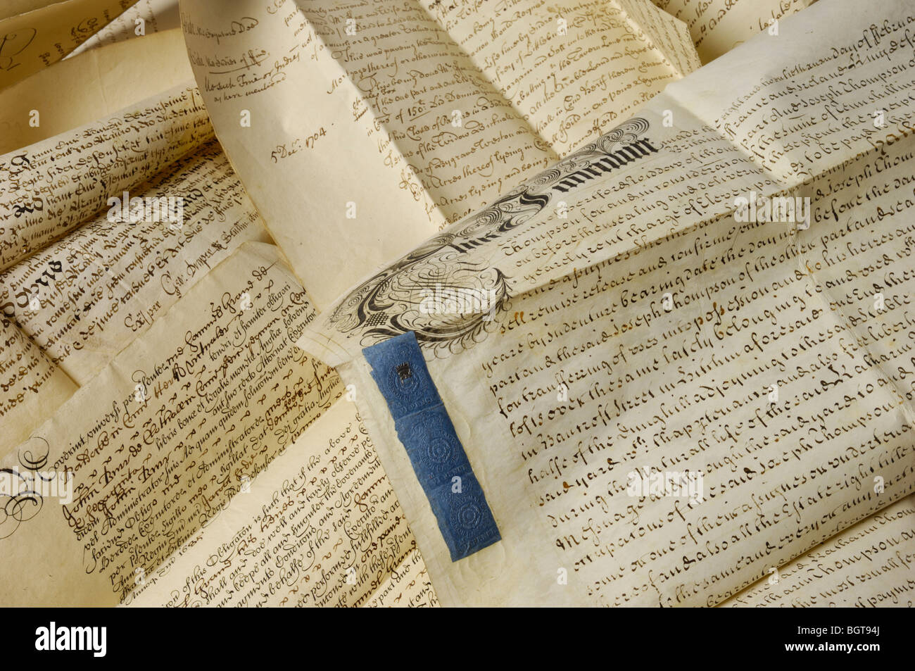 Ancient documents hi-res stock photography and images - Alamy