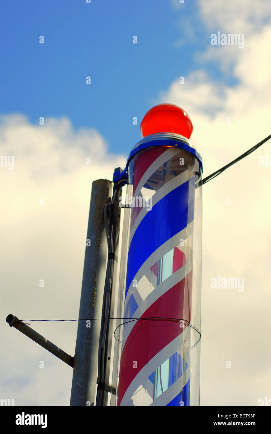 Barber Shop Pole Stock Photos & Barber Shop Pole Stock Images - Alamy