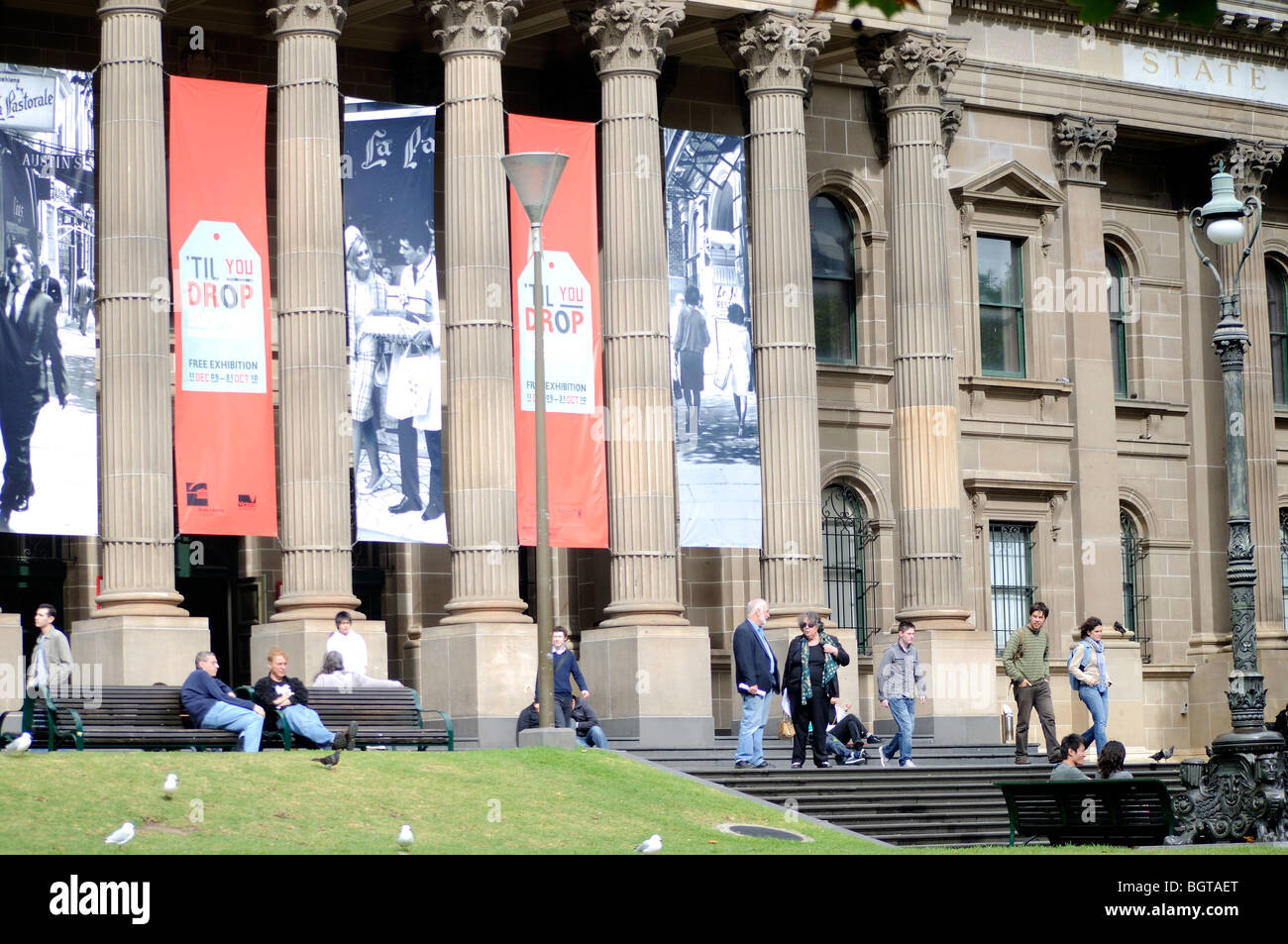 Melbourne state library hi-res stock photography and images - Alamy