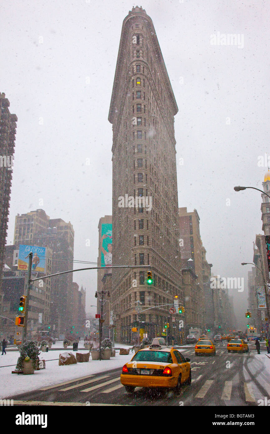 Flatiron Building in Manhattan, New York City Stock Photo - Alamy