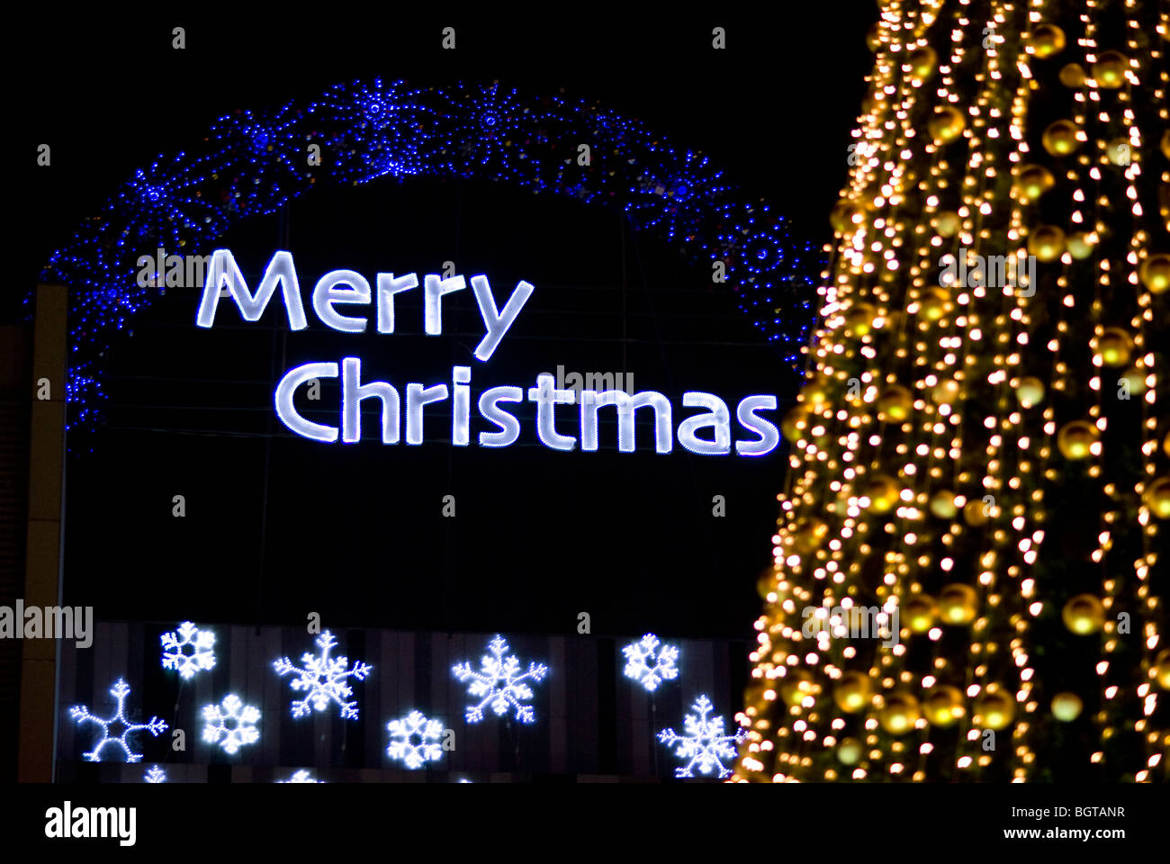 merry Christmas Effects Sparkling Backgrounds And Christmas Tree ...