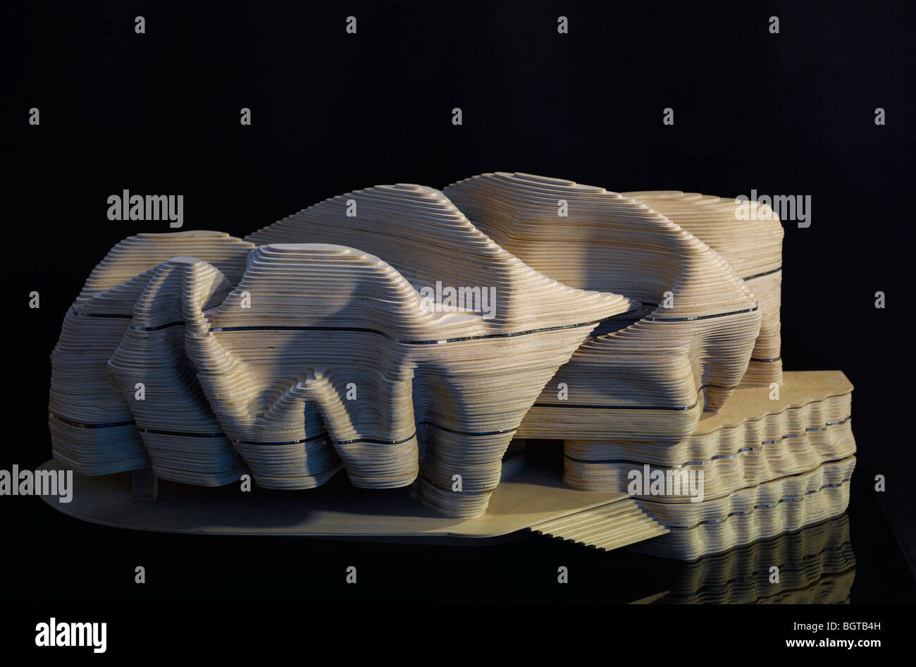 BUDDHIST TEMPLE (MODEL), NA, JAPAN, THOMAS HEATHERWICK STUDIO Stock ...