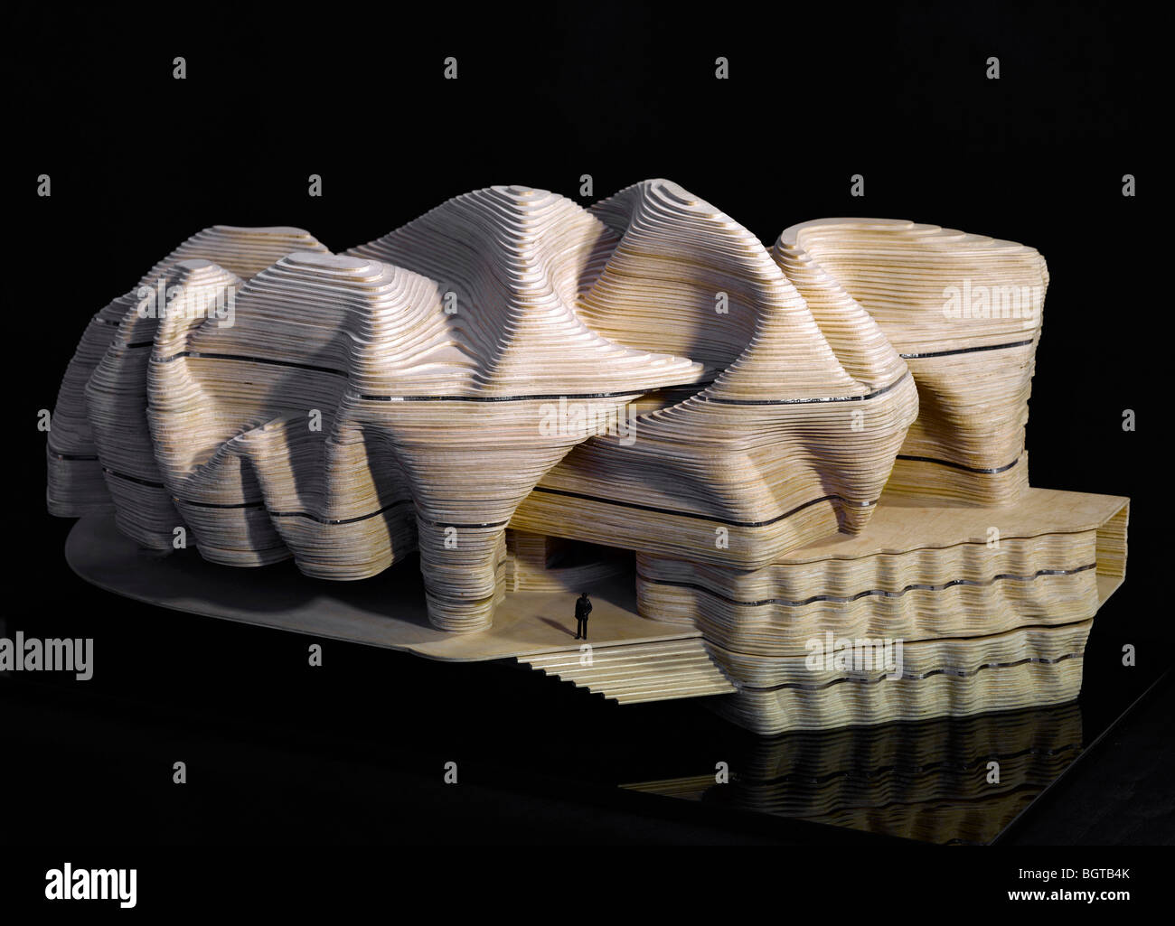 BUDDHIST TEMPLE (MODEL), NA, JAPAN, THOMAS HEATHERWICK STUDIO Stock ...