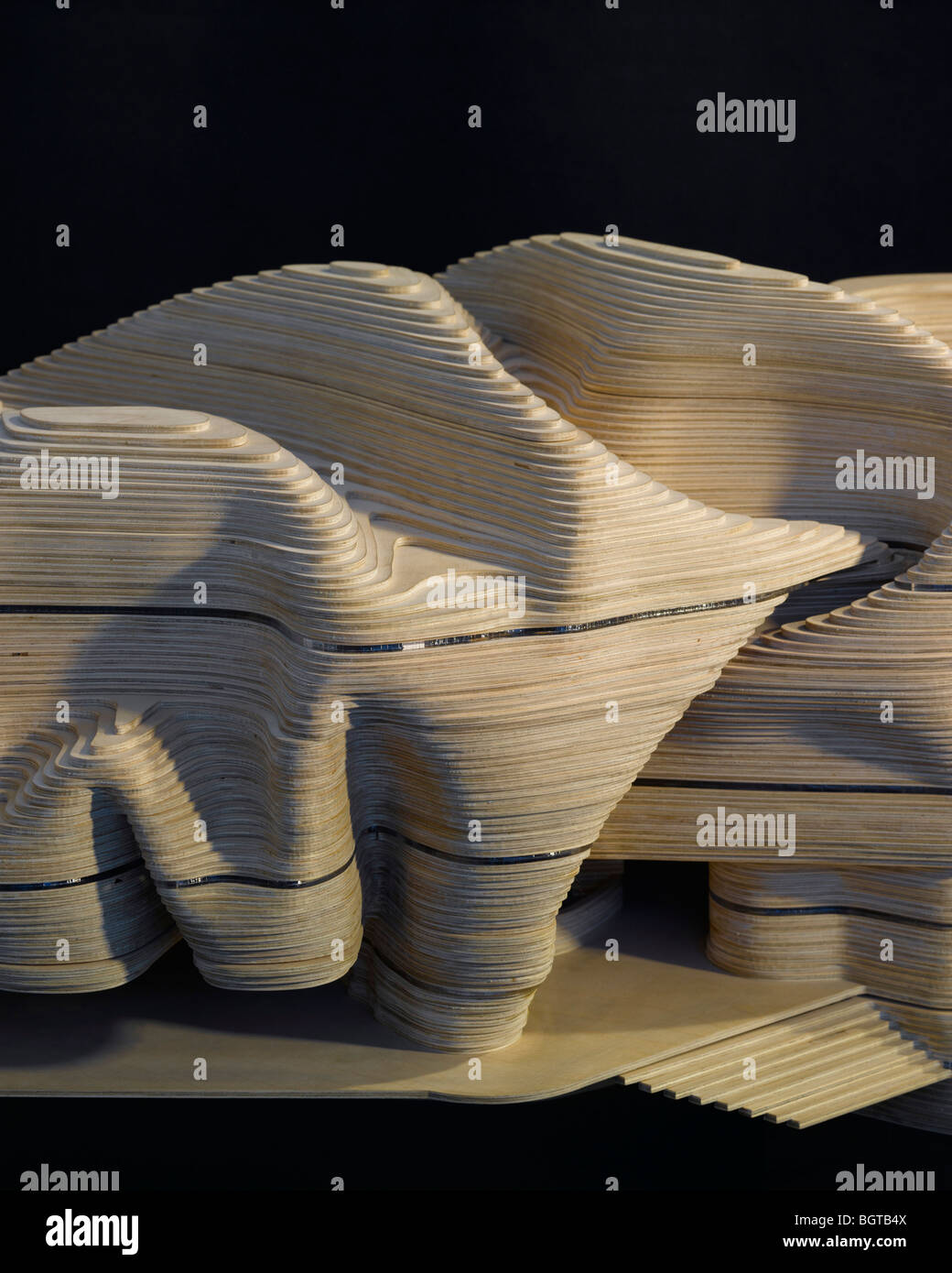 BUDDHIST TEMPLE (MODEL), NA, JAPAN, THOMAS HEATHERWICK STUDIO Stock ...