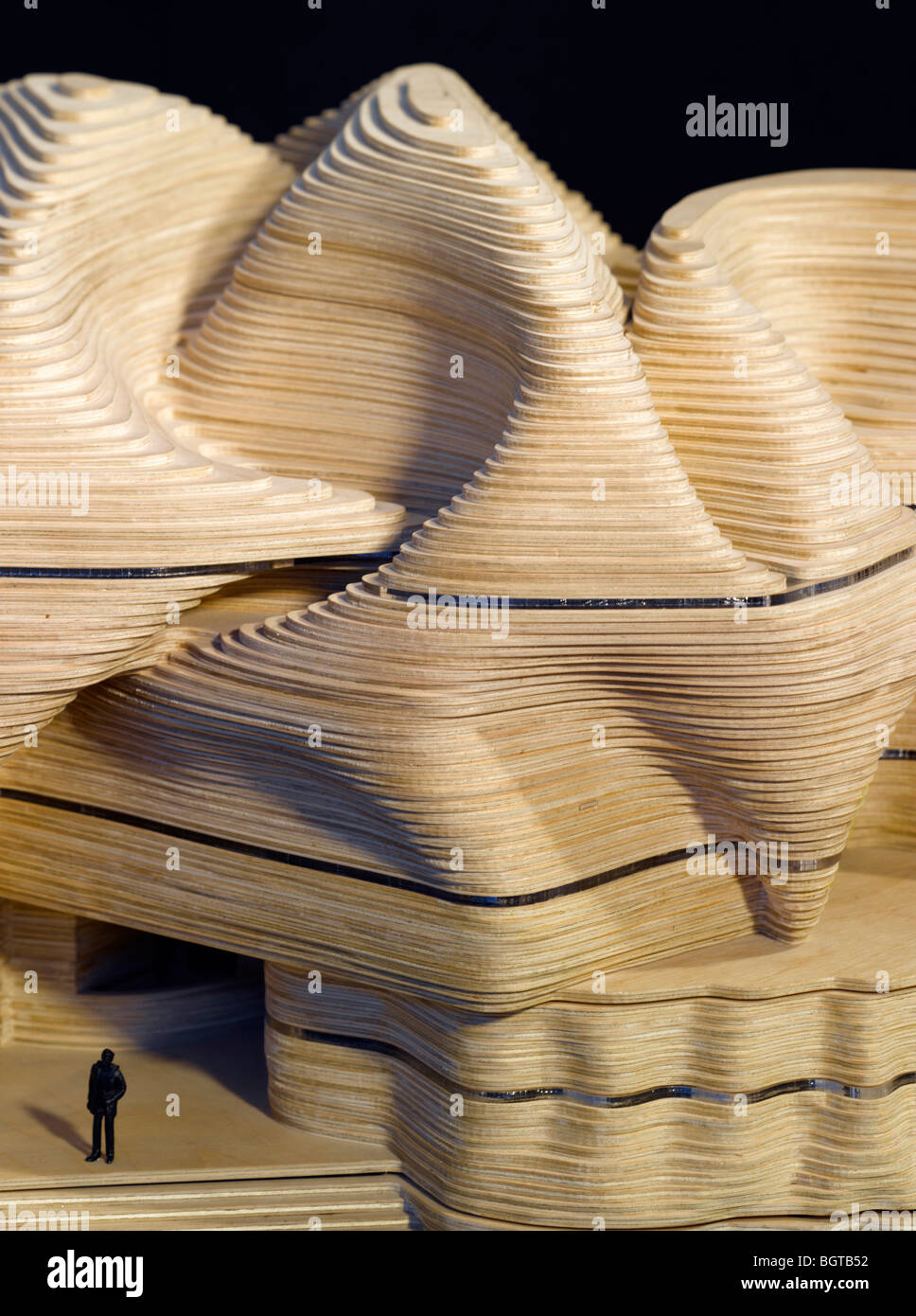 BUDDHIST TEMPLE (MODEL), NA, JAPAN, THOMAS HEATHERWICK STUDIO Stock ...