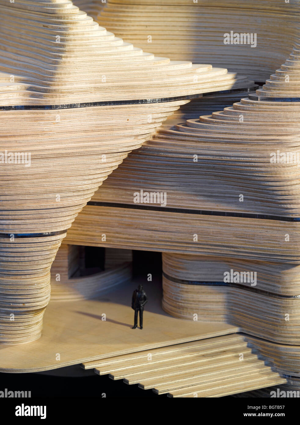 BUDDHIST TEMPLE (MODEL), NA, JAPAN, THOMAS HEATHERWICK STUDIO Stock ...