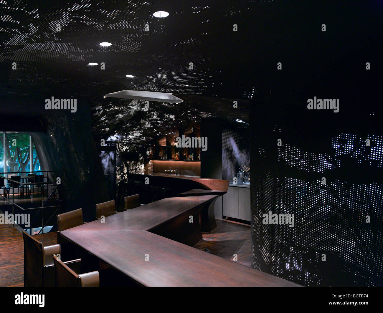 RESTAURANT AOBA-TEI, SENDAI, JAPAN, ATELIER HITOSHI ABE Stock Photo - Alamy