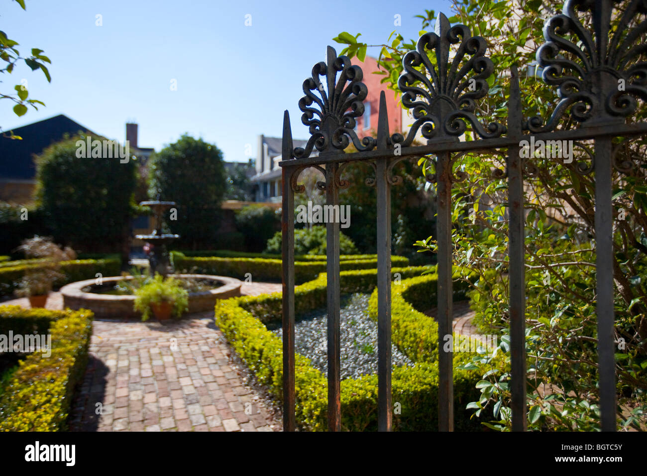 Beauregard-Keyes Historic House and Garden in the French Quarter of New ...