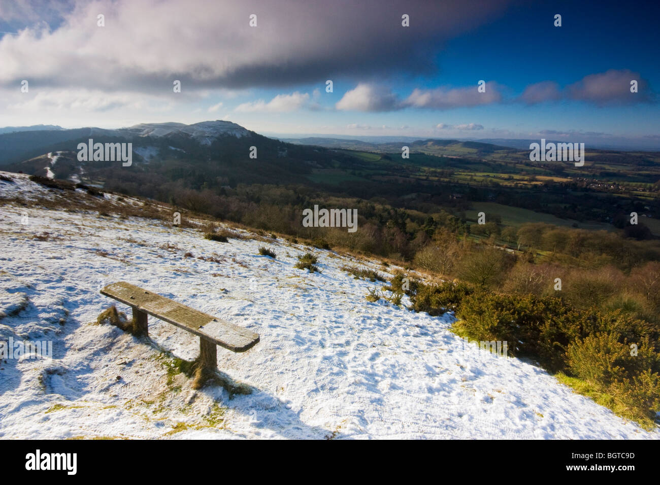 Malvern hills winter hi-res stock photography and images - Alamy