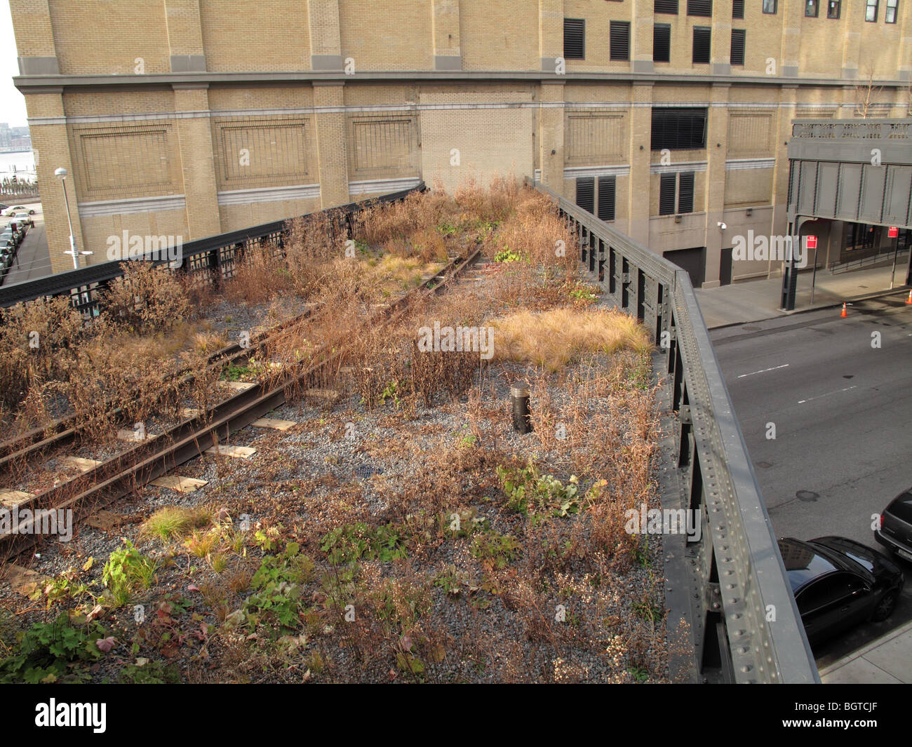 Northern spur horticultural preserve, The High Line Park Stock Photo ...