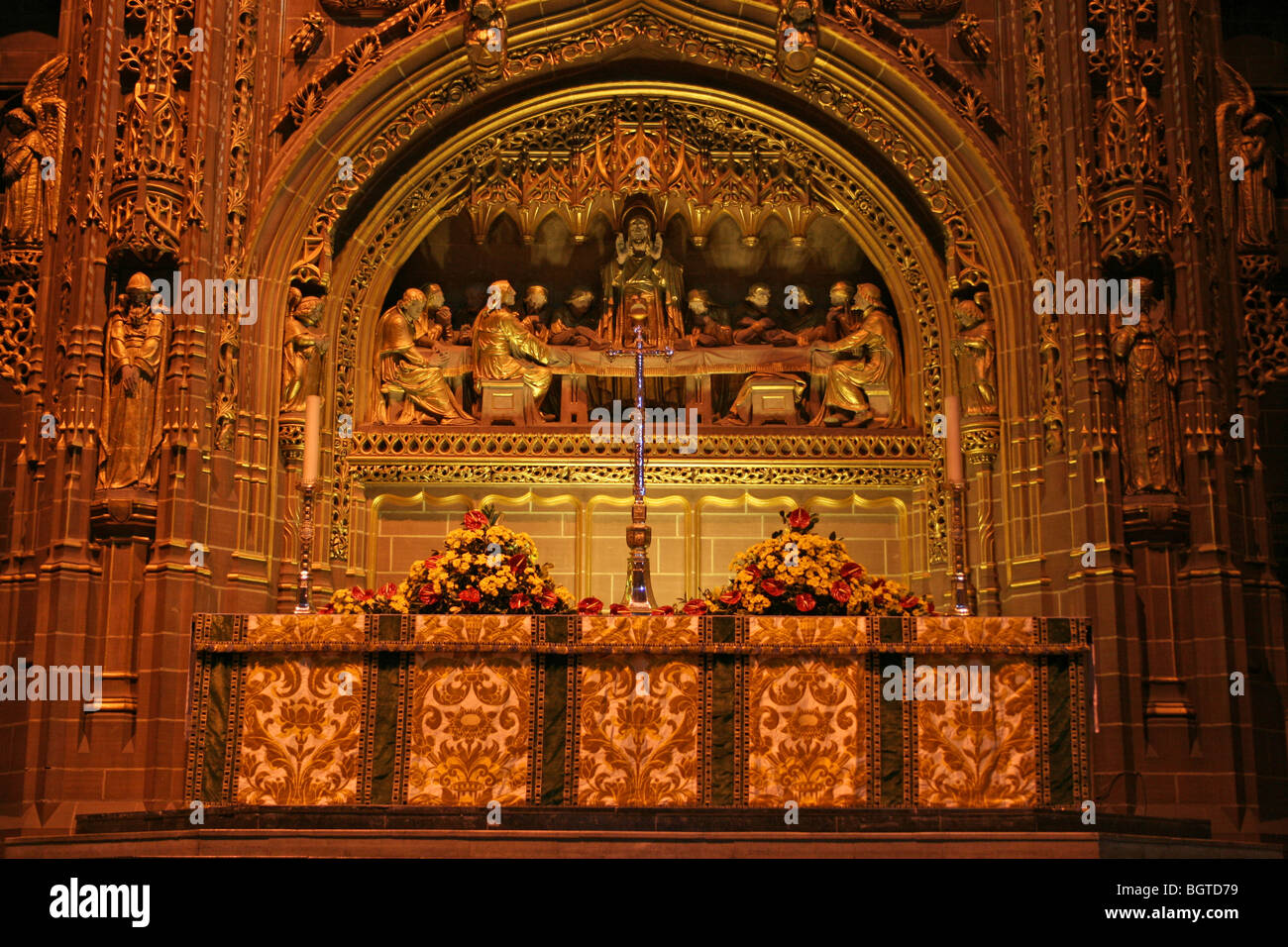 The altar of the anglican cathedral hi-res stock photography and images ...