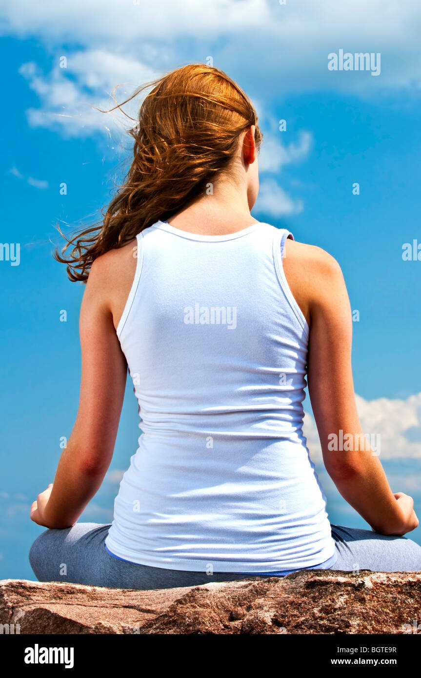 Athletic Teen Girl High Resolution Stock Photography and Images - Alamy