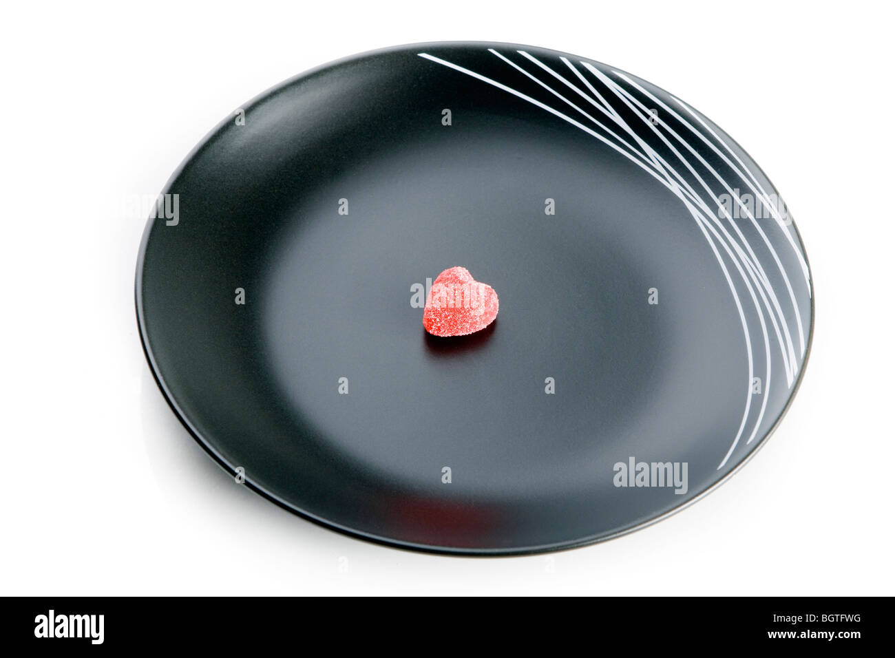 Close up sugar in plate Cut Out Stock Images & Pictures - Alamy