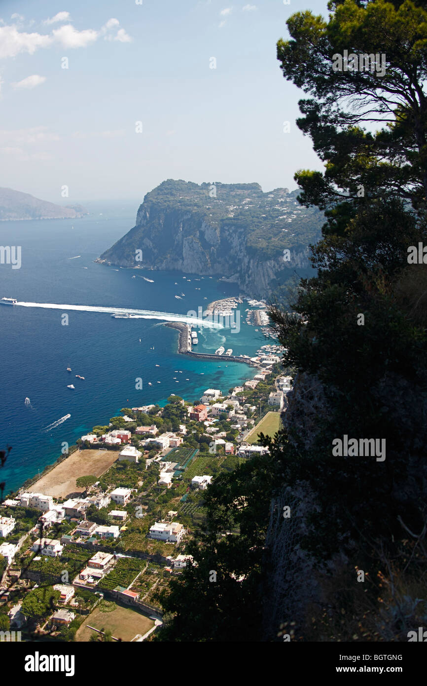 Capri Hafen Capri harbour Stock Photo - Alamy