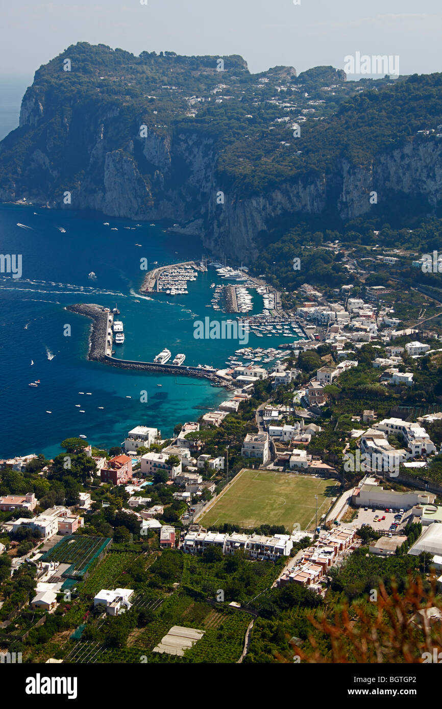 Capri Hafen Capri harbour Stock Photo - Alamy