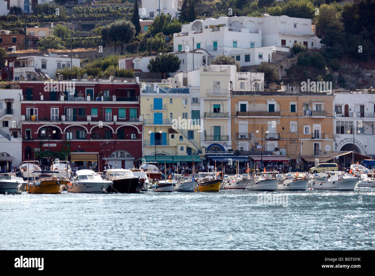 Capri Hafen Capri harbour Stock Photo - Alamy