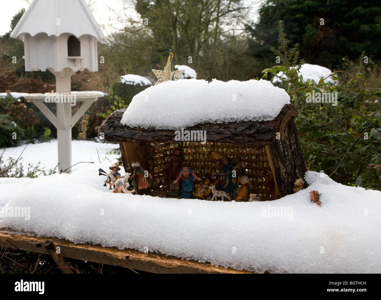 Nativity snow nativity snow hi-res stock photography and images - Alamy