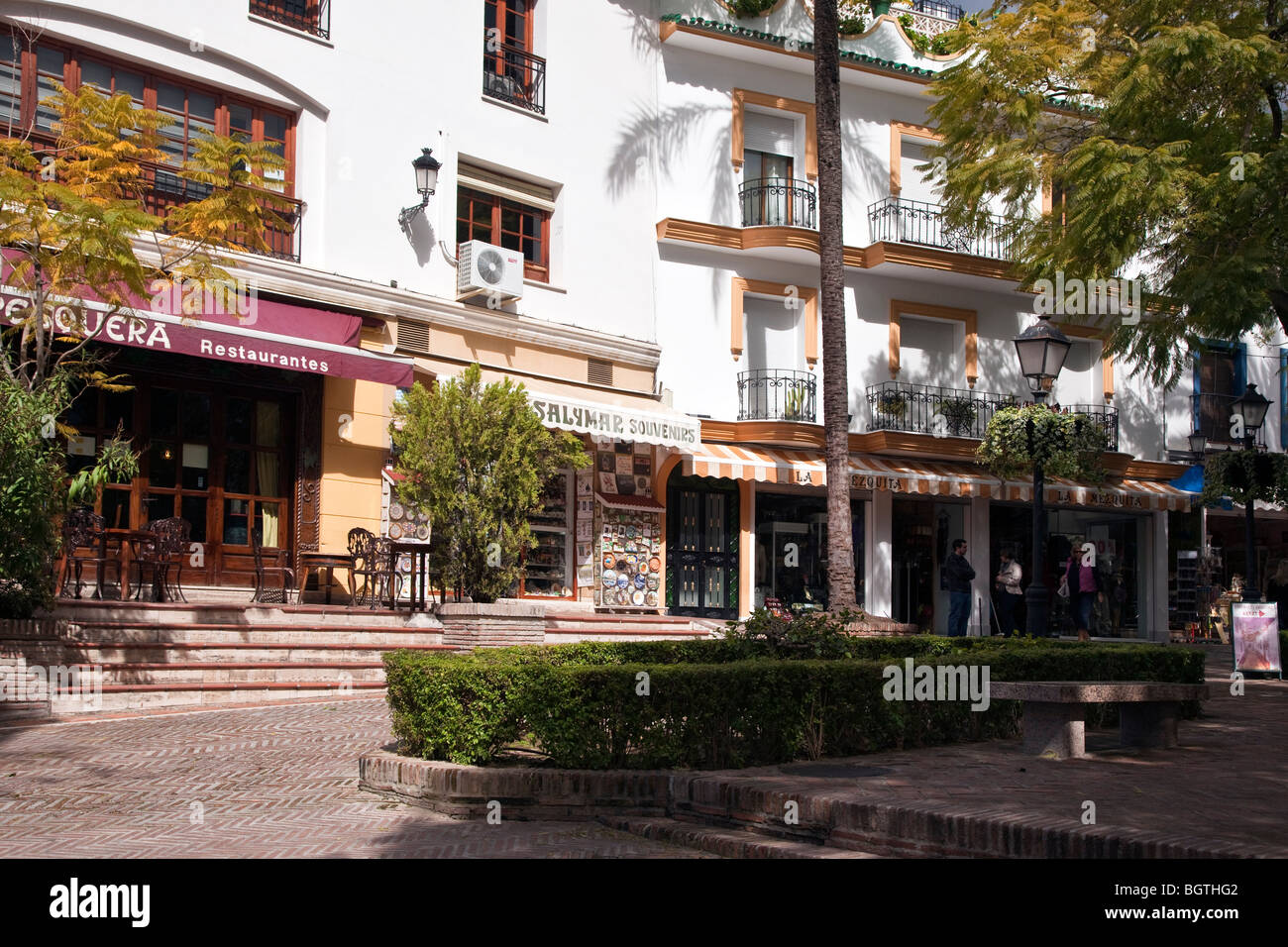 The Old Town, Marbella, Costa del Sol, Spain Stock Photo - Alamy