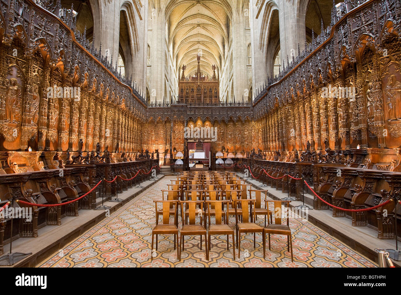 SAINTE-MARIE CATHEDRAL, AUCH Stock Photo - Alamy
