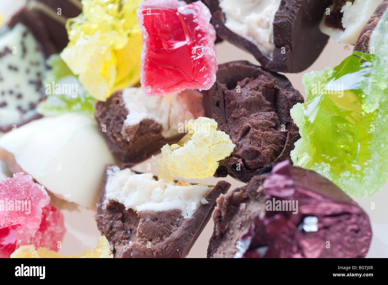 Colorful candies in close-up Stock Photo - Alamy
