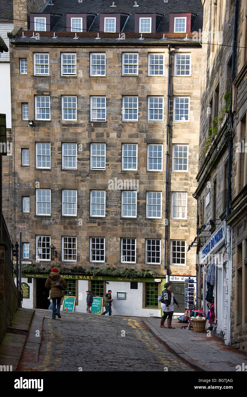 Upper Bow. Edinburgh Stock Photo - Alamy