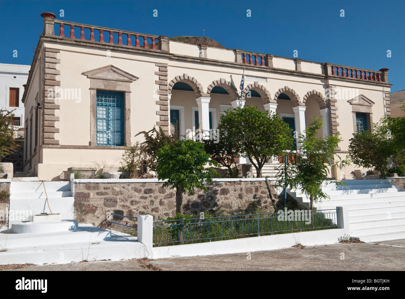 Milos Archaeological Museum Stock Photo - Alamy