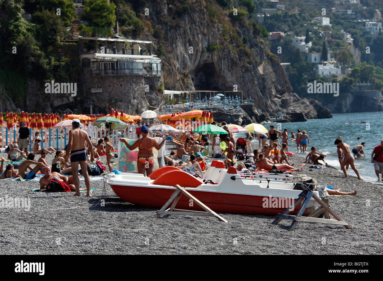 Strand von positano hi-res stock photography and images - Alamy