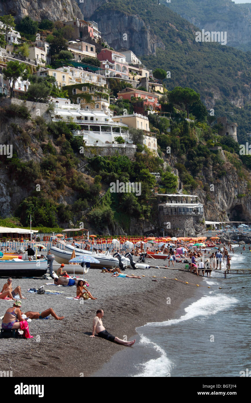 Strand positano hi-res stock photography and images - Alamy