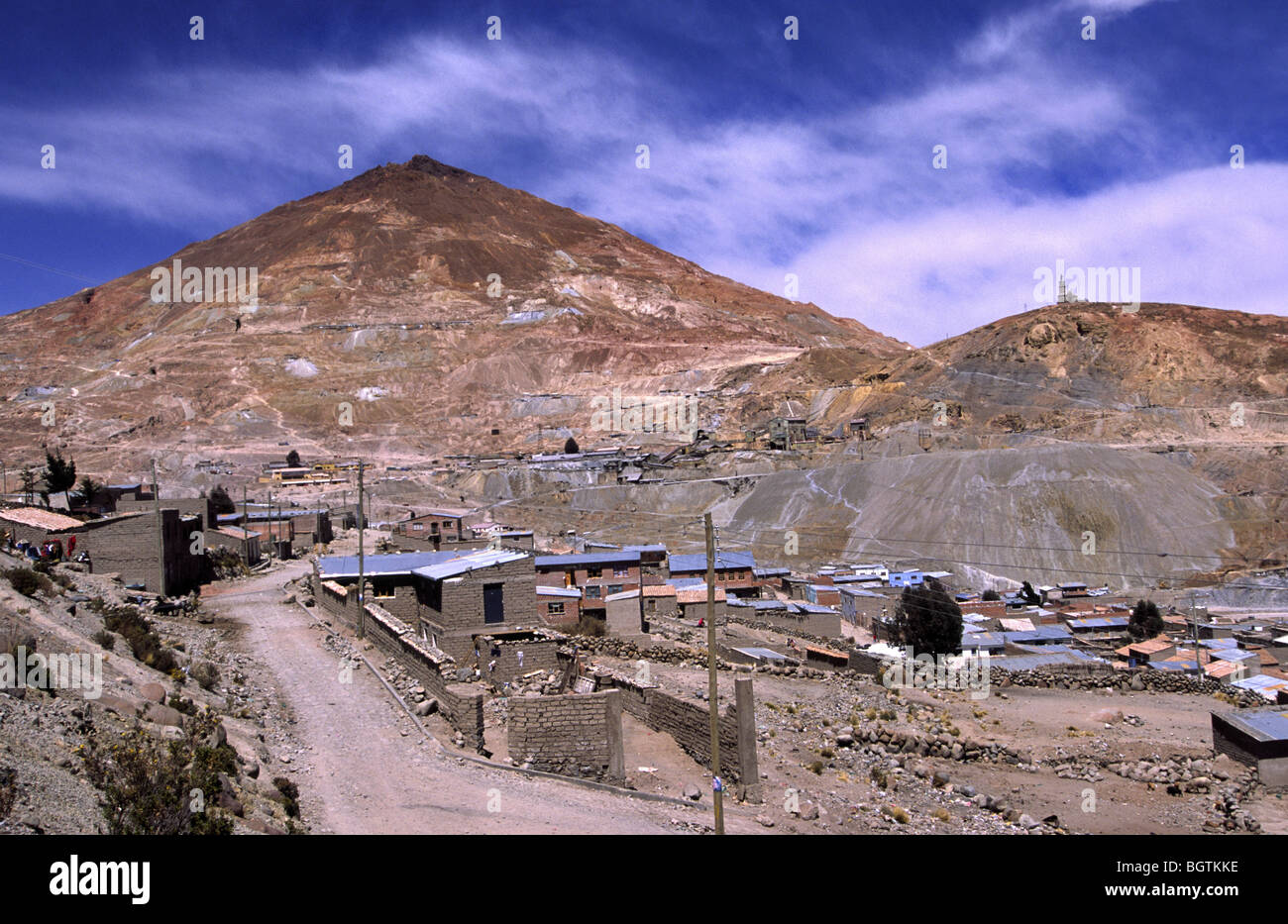 Cerro Rico mine, Potosi, Bolivia Stock Photo - Alamy