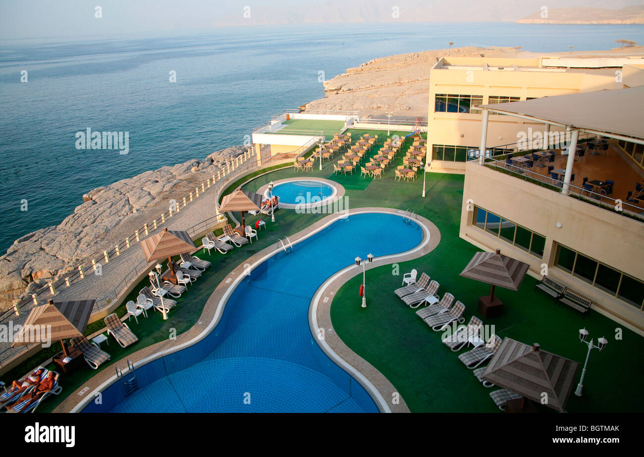 Golden Tulip Hotel in Musandam, Oman Stock Photo - Alamy