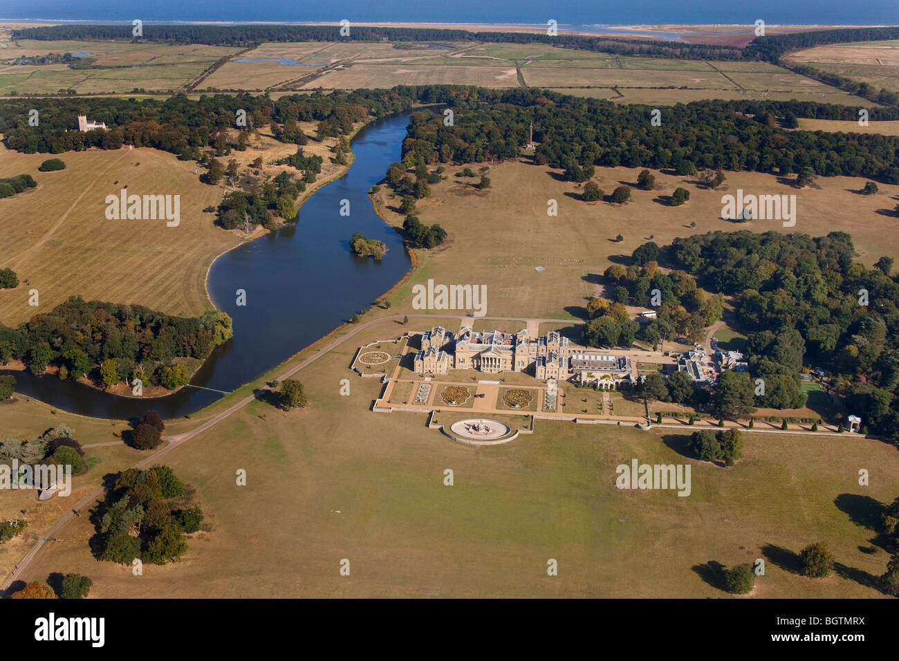 Holkham village hi-res stock photography and images - Alamy