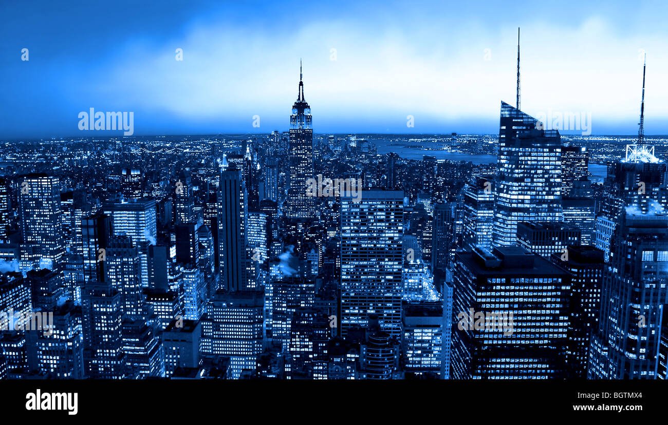 New York skyline Stock Photo - Alamy