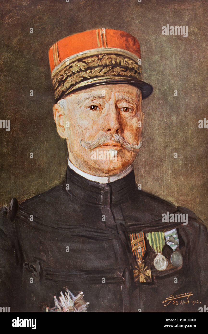 Augustin Gerard. French general in First World War Stock Photo - Alamy