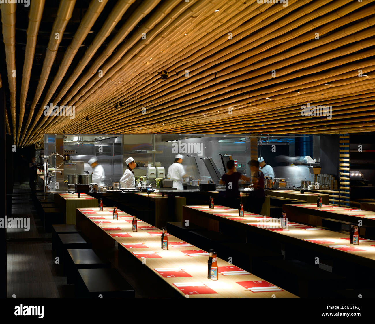 CHA CHA MOON, LONDON, UNITED KINGDOM, KENGO KUMA & ASSOCIATES Stock ...