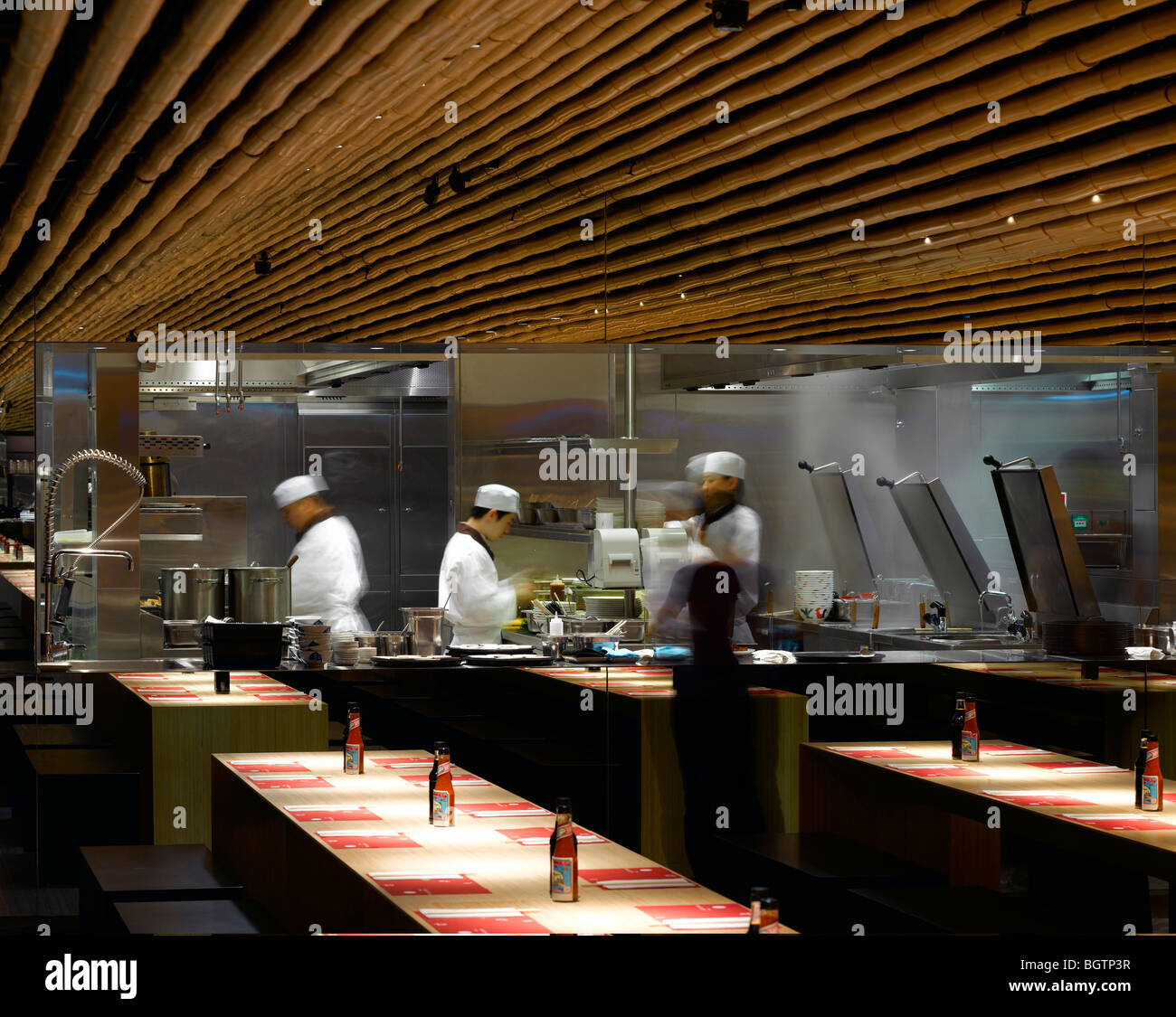 CHA CHA MOON, LONDON, UNITED KINGDOM, KENGO KUMA & ASSOCIATES Stock ...