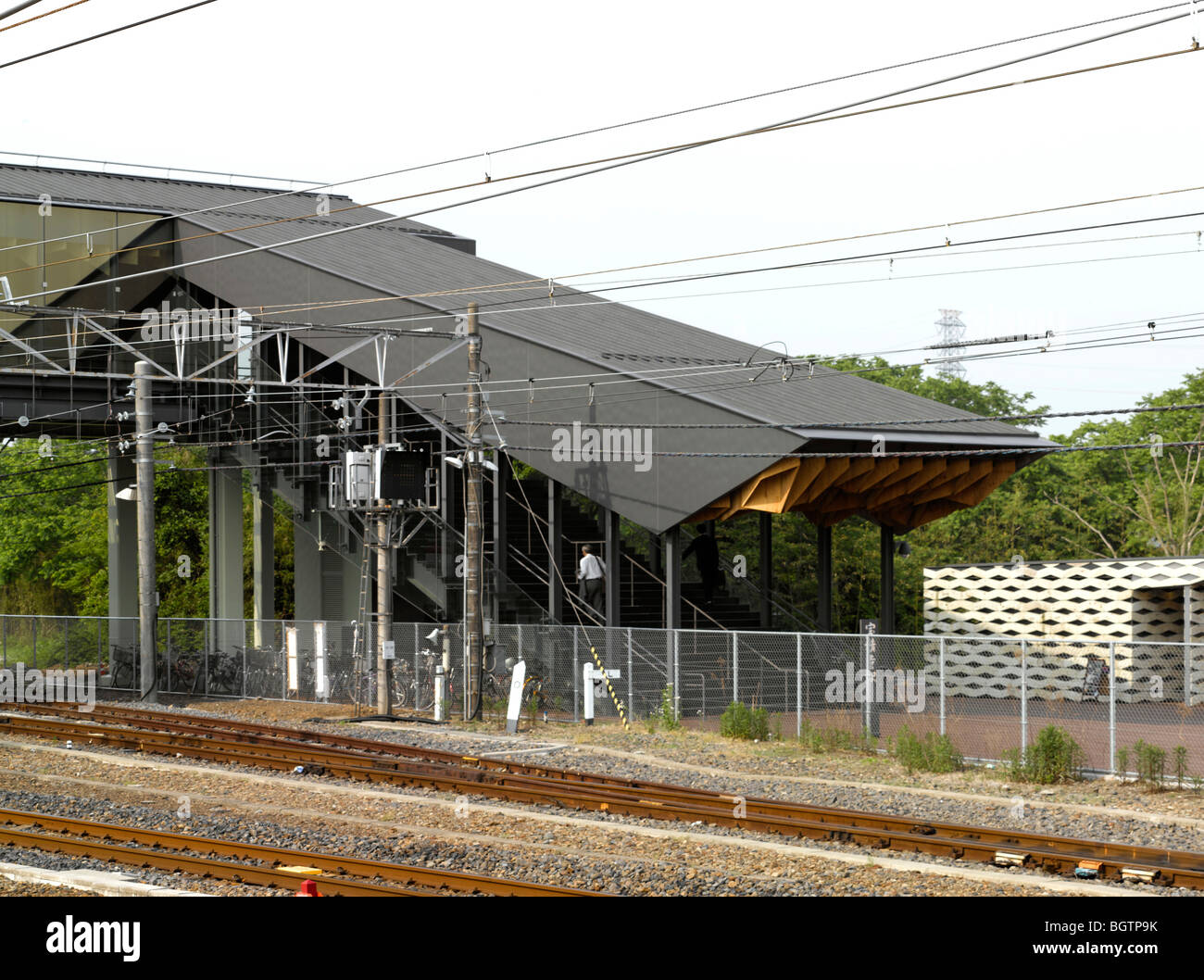 HOSHAKUJI STATION, TOCHIGI, JAPAN, KENGO KUMA & ASSOCIATES Stock Photo ...