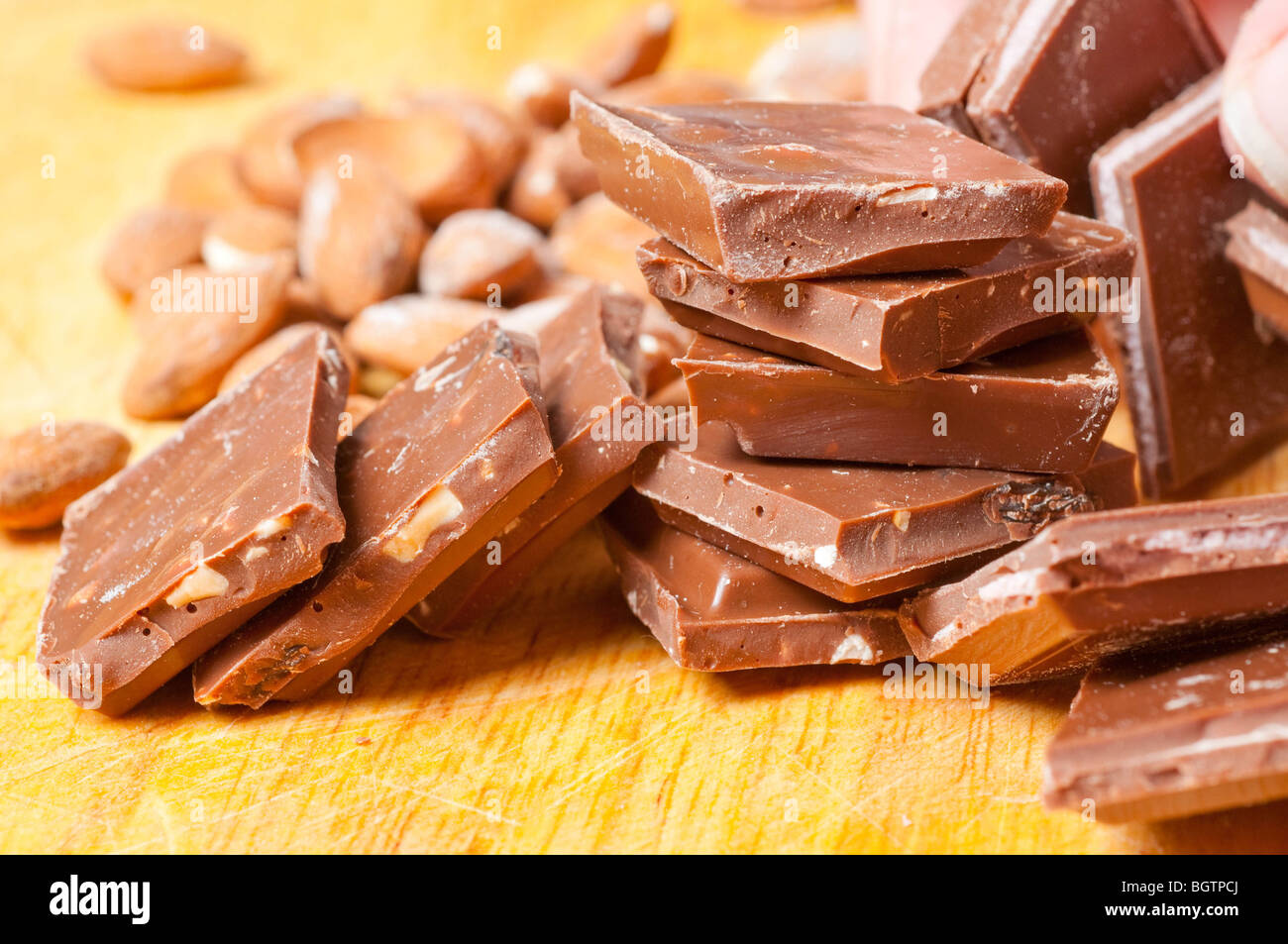 Choco almond hi-res stock photography and images - Alamy
