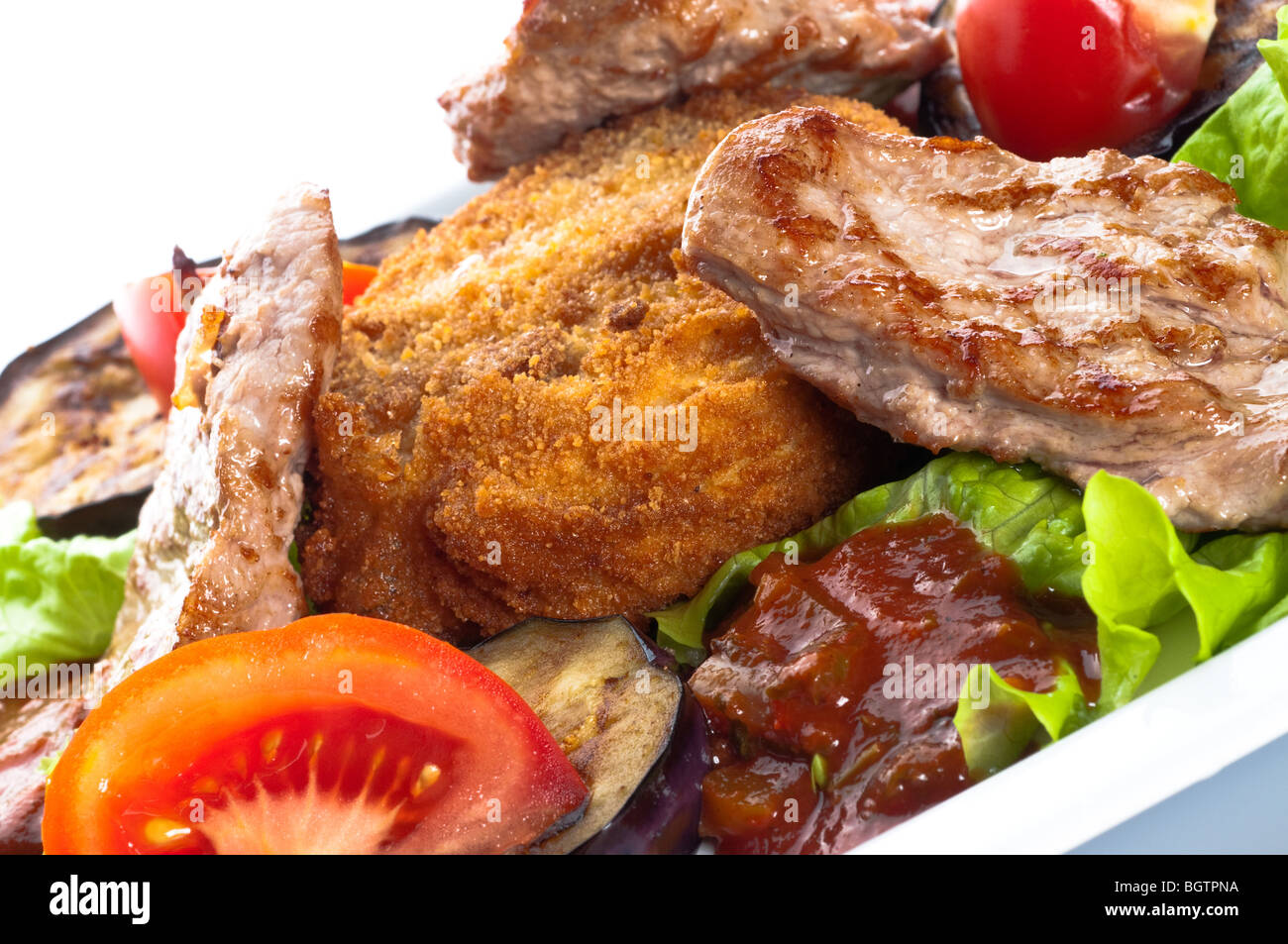 juicy sirloin beef covered Stock Photo - Alamy