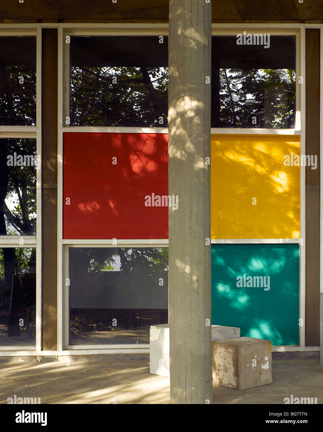 THE MILLOWNERS ASSOCIATION BUILDING, AHMEDABAD, INDIA, LE CORBUSIER ...