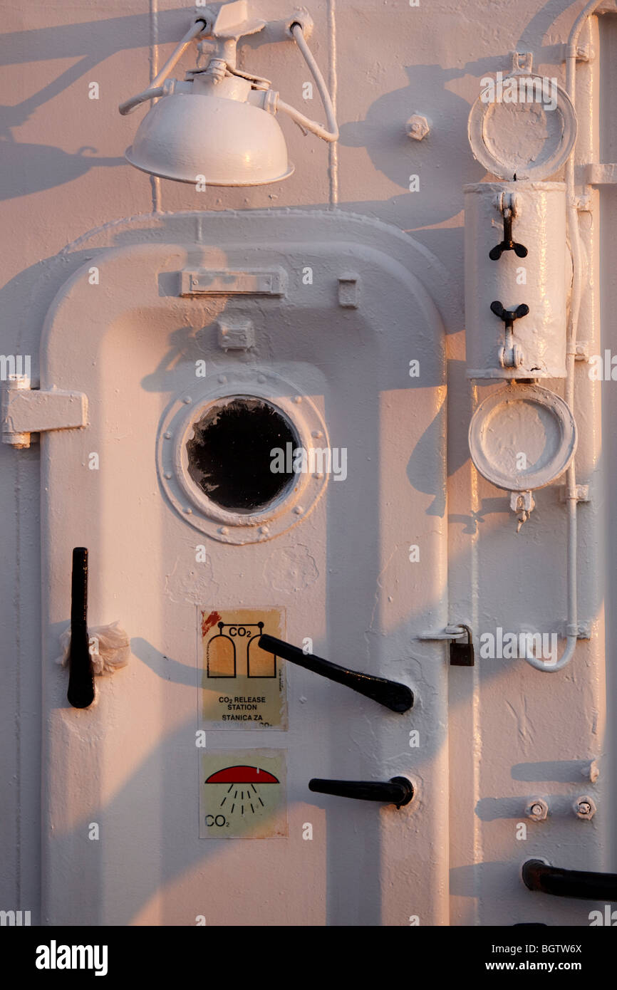 door on a ship Stock Photo - Alamy